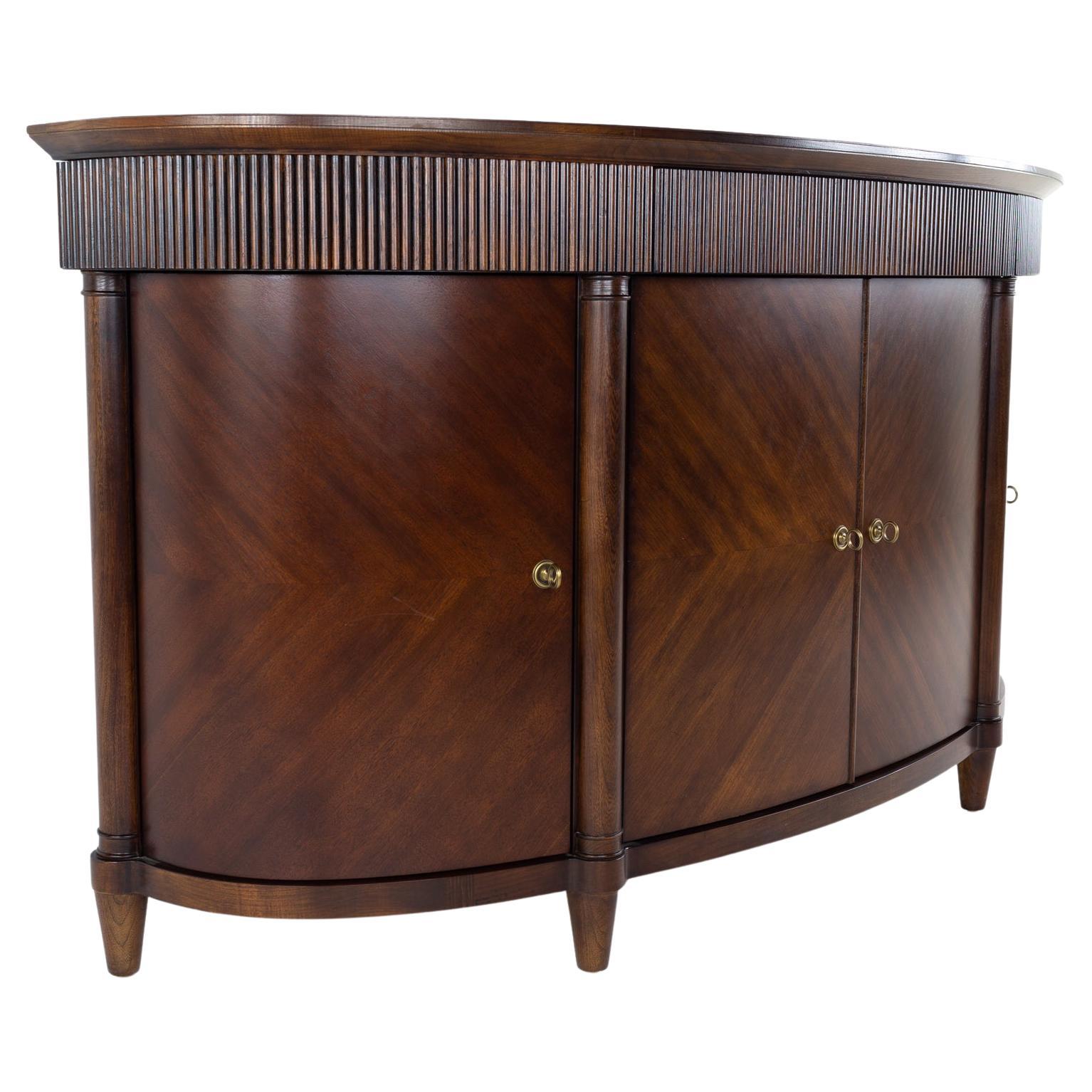 Bernhardt Mediterranean Style Maple Buffet Bar Server For Sale at 1stDibs