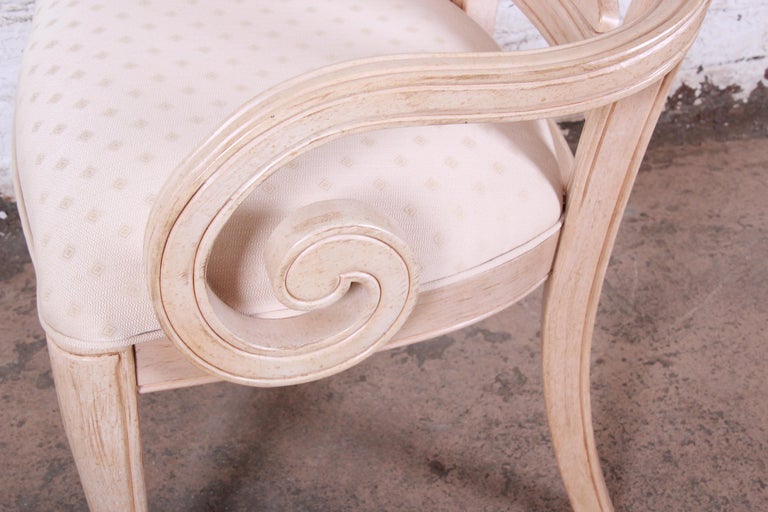 Bernhardt Mediterranean Style Harp Back Dining Chairs, Set of Ten at ...