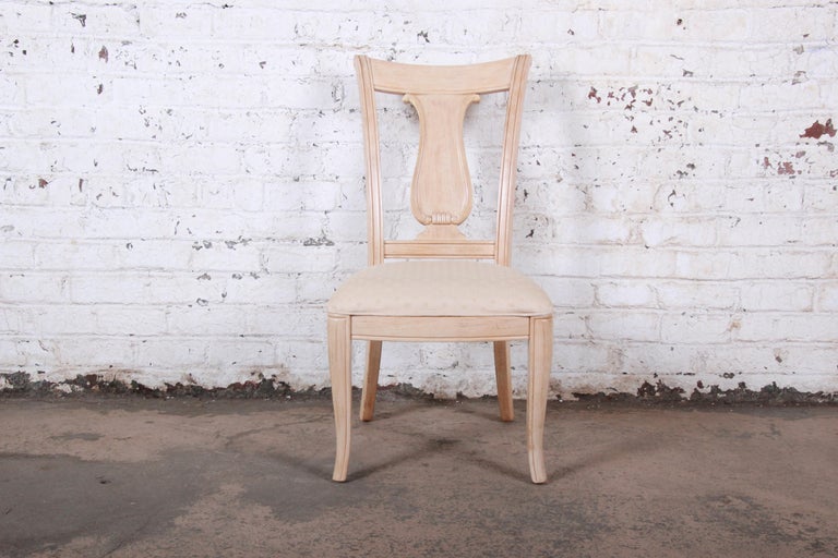 Bernhardt Mediterranean Style Harp Back Dining Chairs, Set of Ten at ...