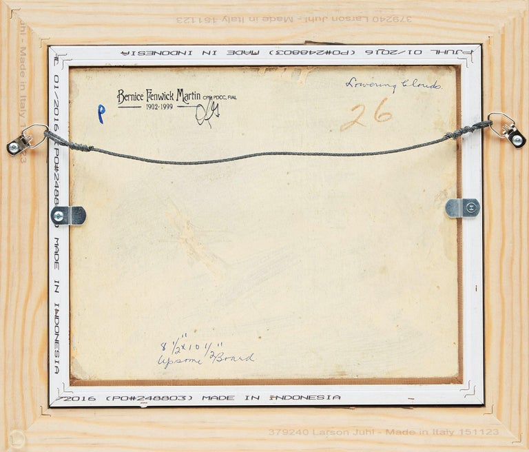 Bernice Fenwick Martin - Lowering Clouds at 1stDibs