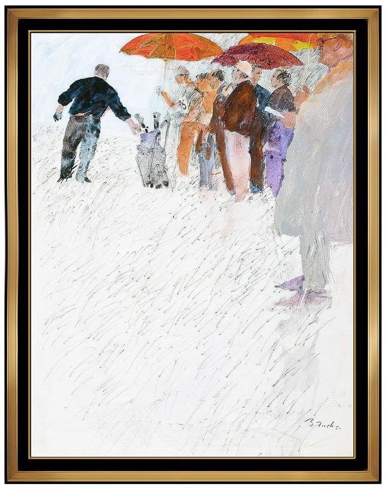 Bernie Fuchs - Bernard Bernie Fuchs Original Sports Illustrated Golf ...