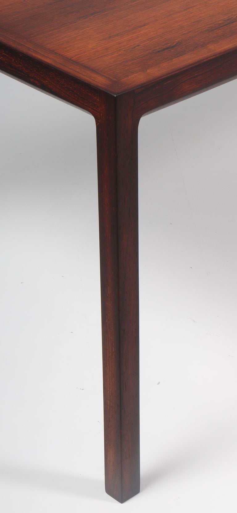 Bernt Pedersen Coffee Table in Rosewood, 1960s, Denmark For Sale at 1stDibs