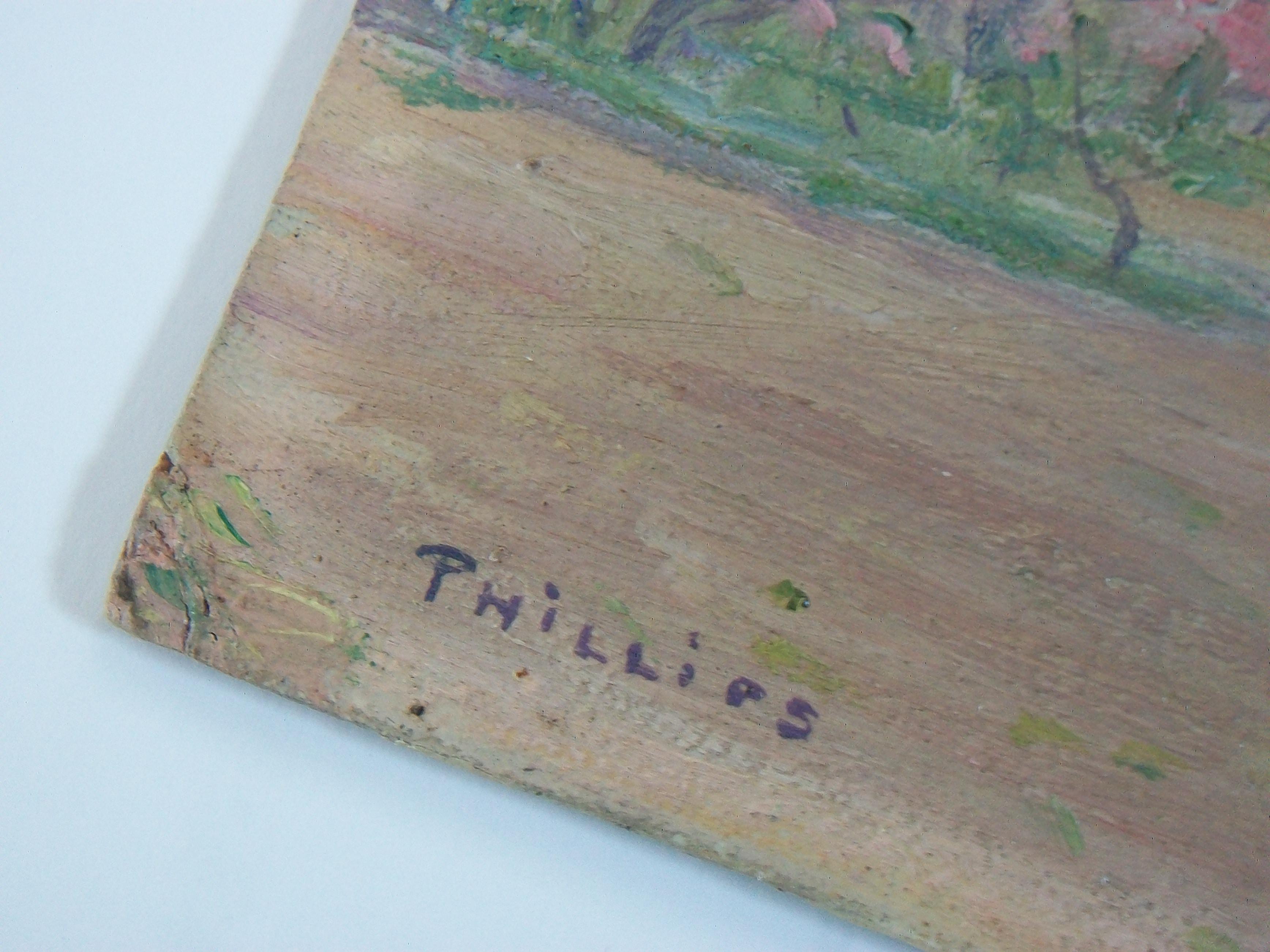 Bert Geer Phillips, 'Taos Valley', Landscape Oil Painting, U.S., Circa ...