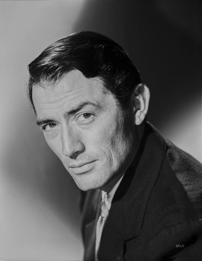 Bert Six - Gregory Peck Classical Portrait Fine Art Print For Sale at ...