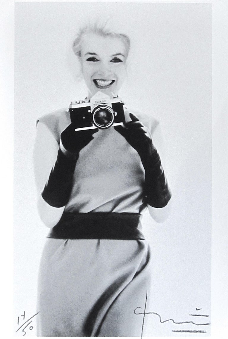 Bert Stern - Marilyn with Nikon, Bert Stern For Sale at 1stDibs
