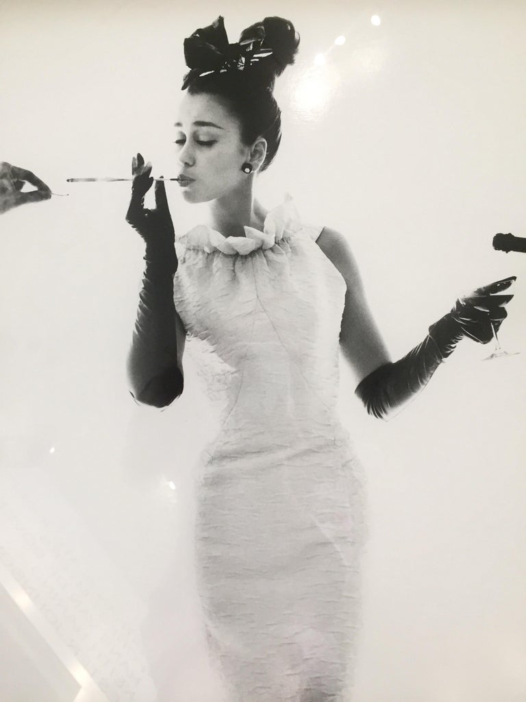 Bert Stern - Model with Champagne and Cigarette, 1963 (For Vogue) For ...