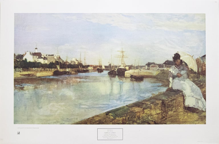 "Harbor at Lorient" Print After Berthe Morisot. New York Graphic ...