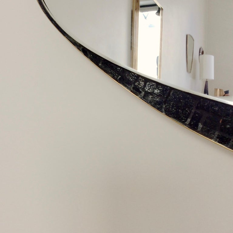 Berthold Müller Asymetrical Wall Mirror, circa 1950, Germany. For Sale ...