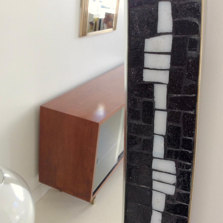 Berthold Müller Asymetrical Wall Mirror, circa 1950, Germany. For Sale ...