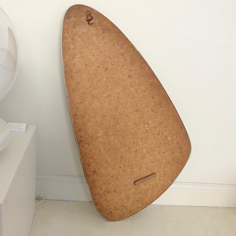 Berthold Müller Asymetrical Wall Mirror, circa 1950, Germany. For Sale ...