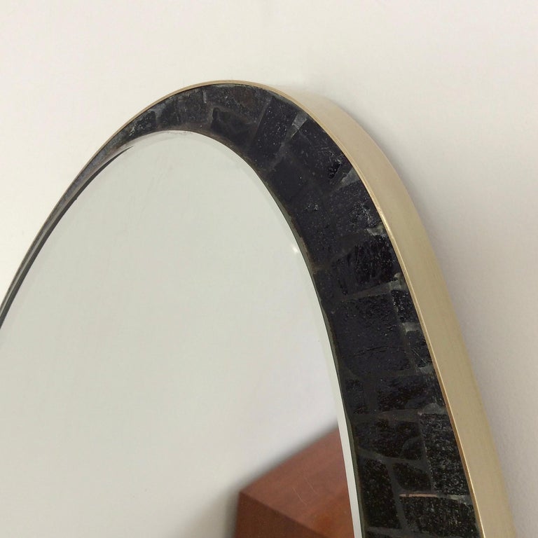 Berthold Müller Asymetrical Wall Mirror, circa 1950, Germany. For Sale ...