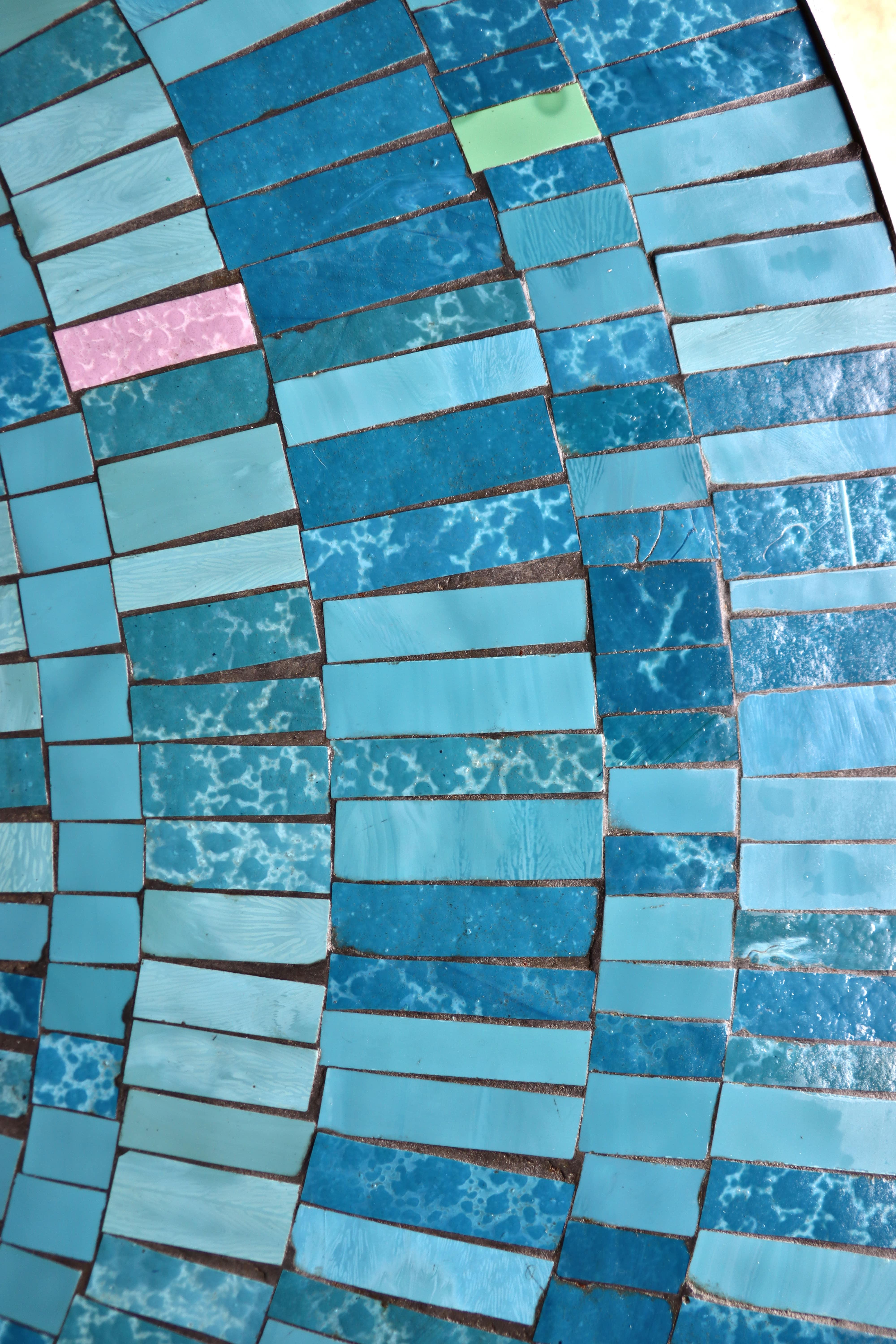 Berthold Müller-oerlinghausen, Blue Mosaic, Coffee Table, Germany ...