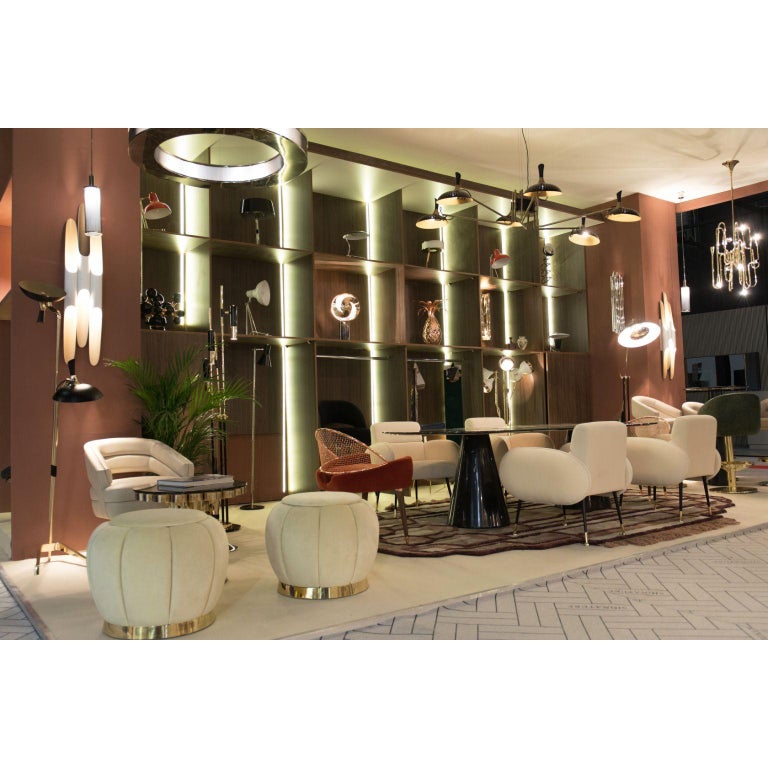 Bertoia Oval Dining Table in Nero Marquina Marble For Sale at 1stDibs