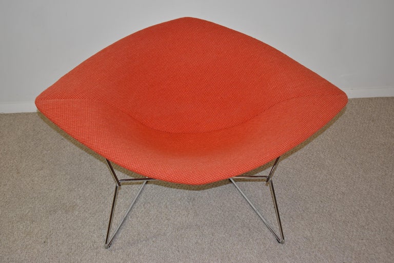 Bertoia Large Diamond Chair by Harry Bertoia for Knoll For Sale at 1stDibs
