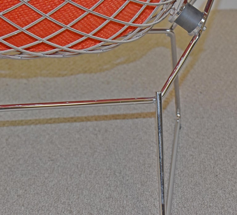 Bertoia Large Diamond Chair by Harry Bertoia for Knoll For Sale at 1stDibs