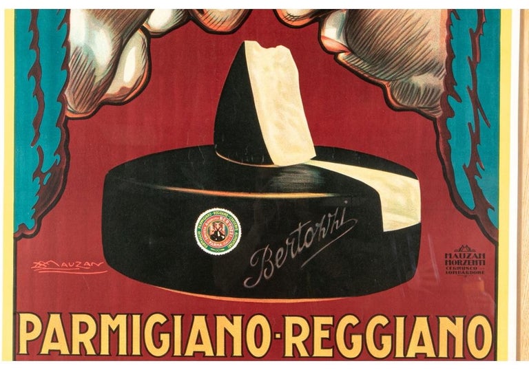 Bertozzi Parma, Parmigiano-Reggiano Poster, For Sale at 1stDibs ...