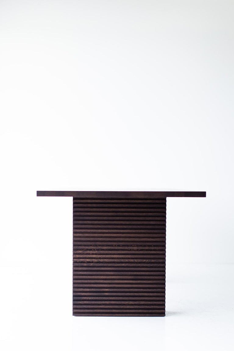 Bertu Cicely Dining Table with Chunky Leg For Sale at 1stDibs