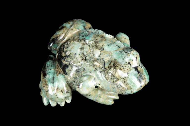 Beryl Emerald Frog For Sale at 1stDibs