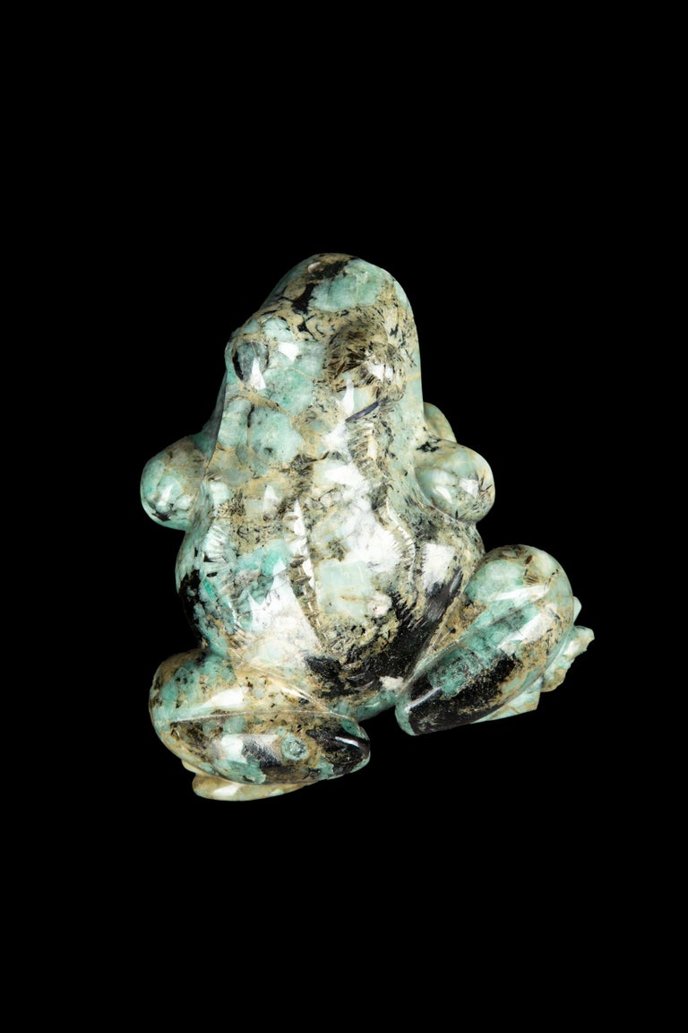Beryl Emerald Frog For Sale at 1stDibs