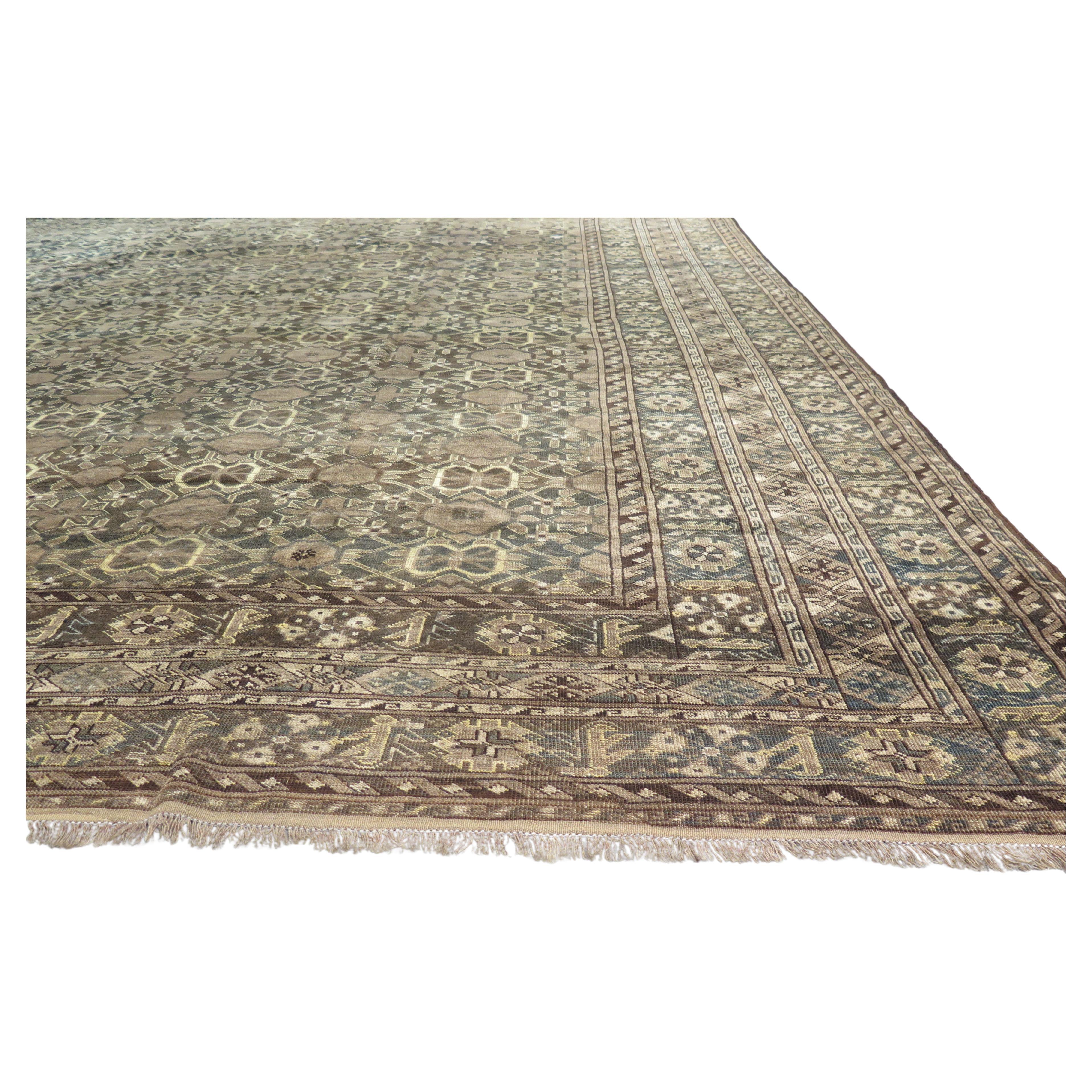 Antique Beshir Turkmen Carpet at 1stDibs