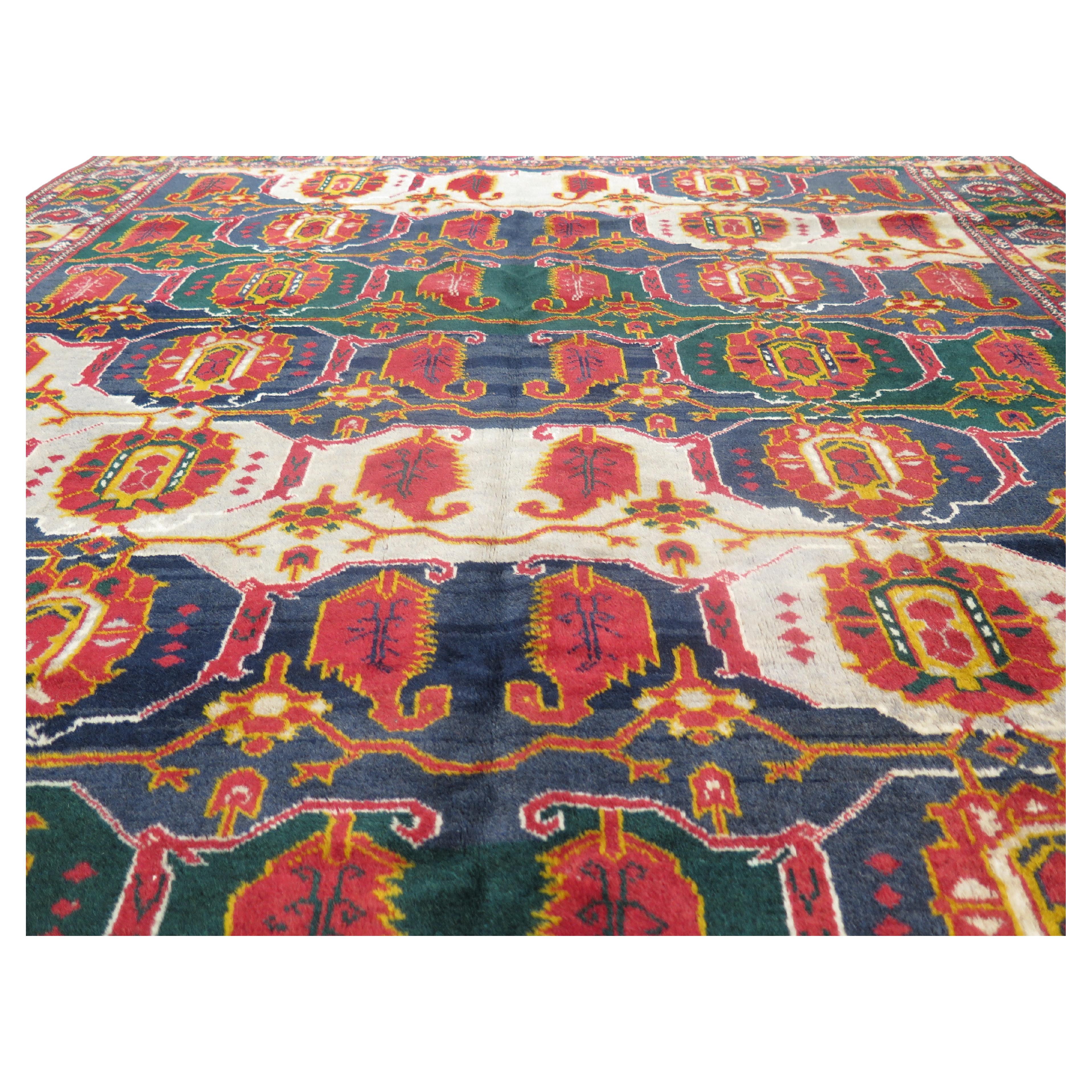 Central Asian Pelt Rug at 1stDibs