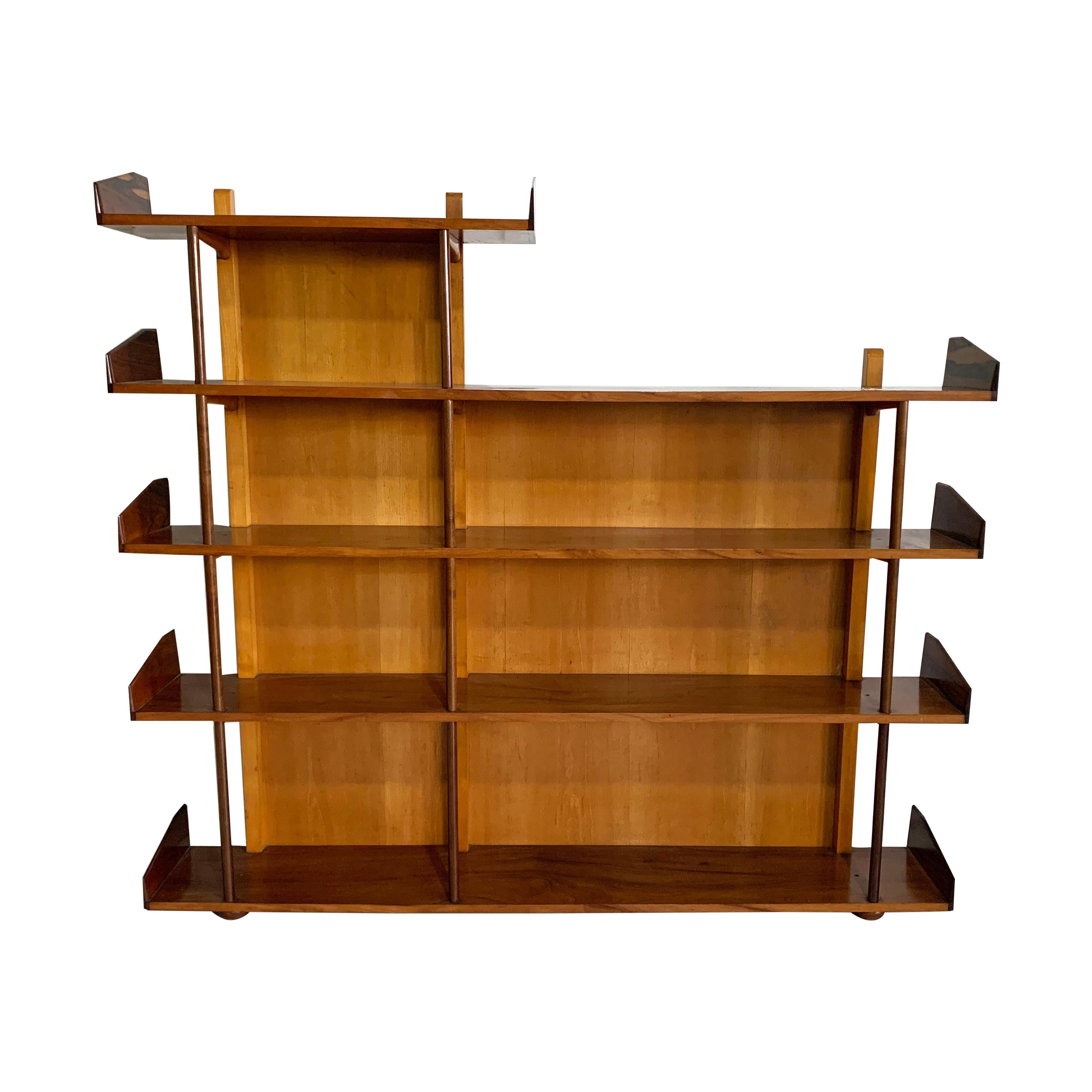 Dutch Modernist Stick Bookshelf at 1stDibs