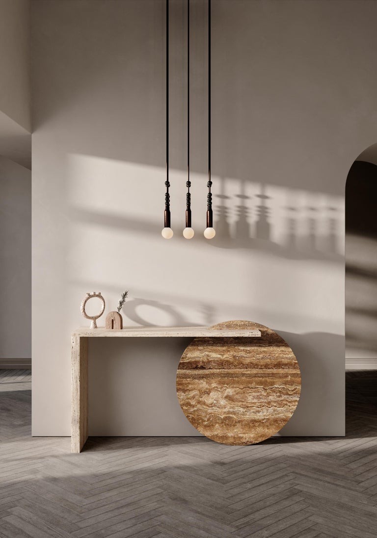 Bespoke Contemporary Marble Console Table, by Chapter Studio For Sale ...