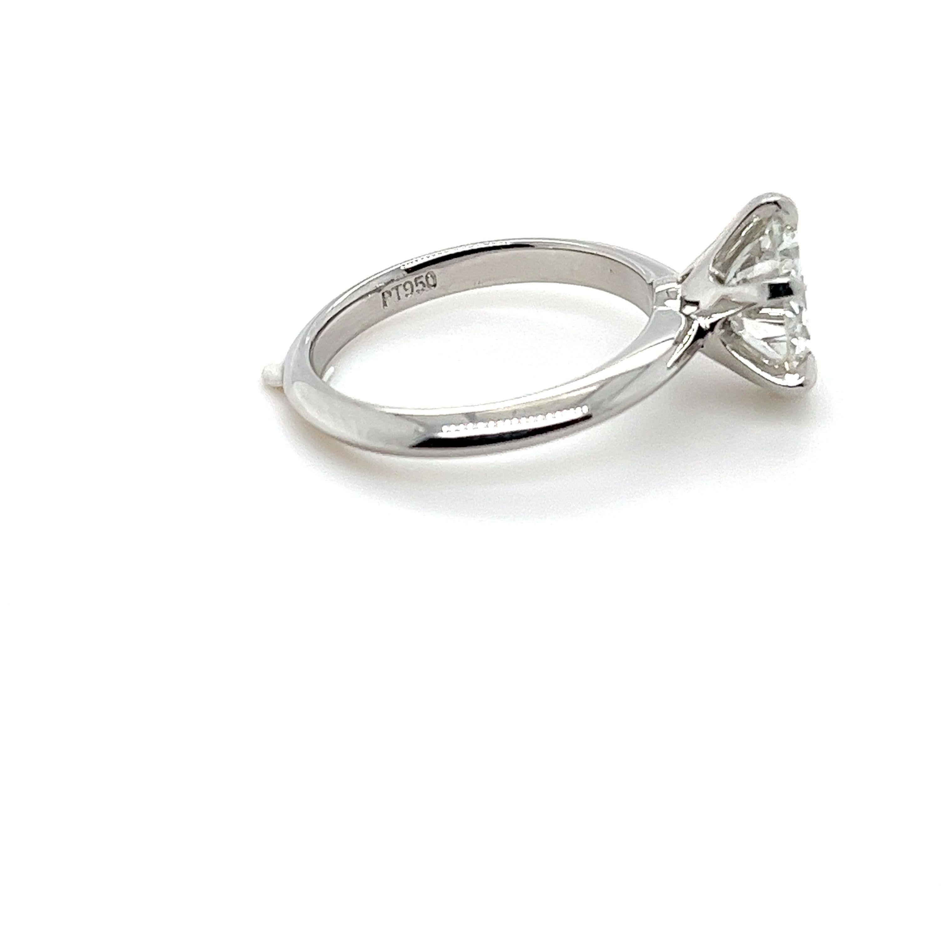 Bespoke Diamond Engagement Ring 2.26ct For Sale at 1stDibs