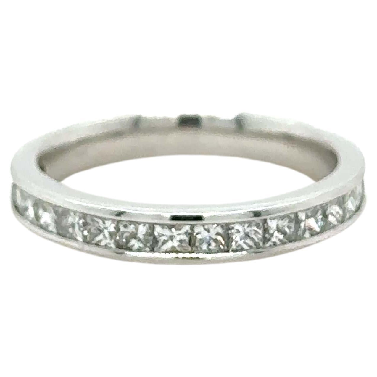 Bespoke Diamond Half Eternity Ring 0.50ct For Sale at 1stDibs