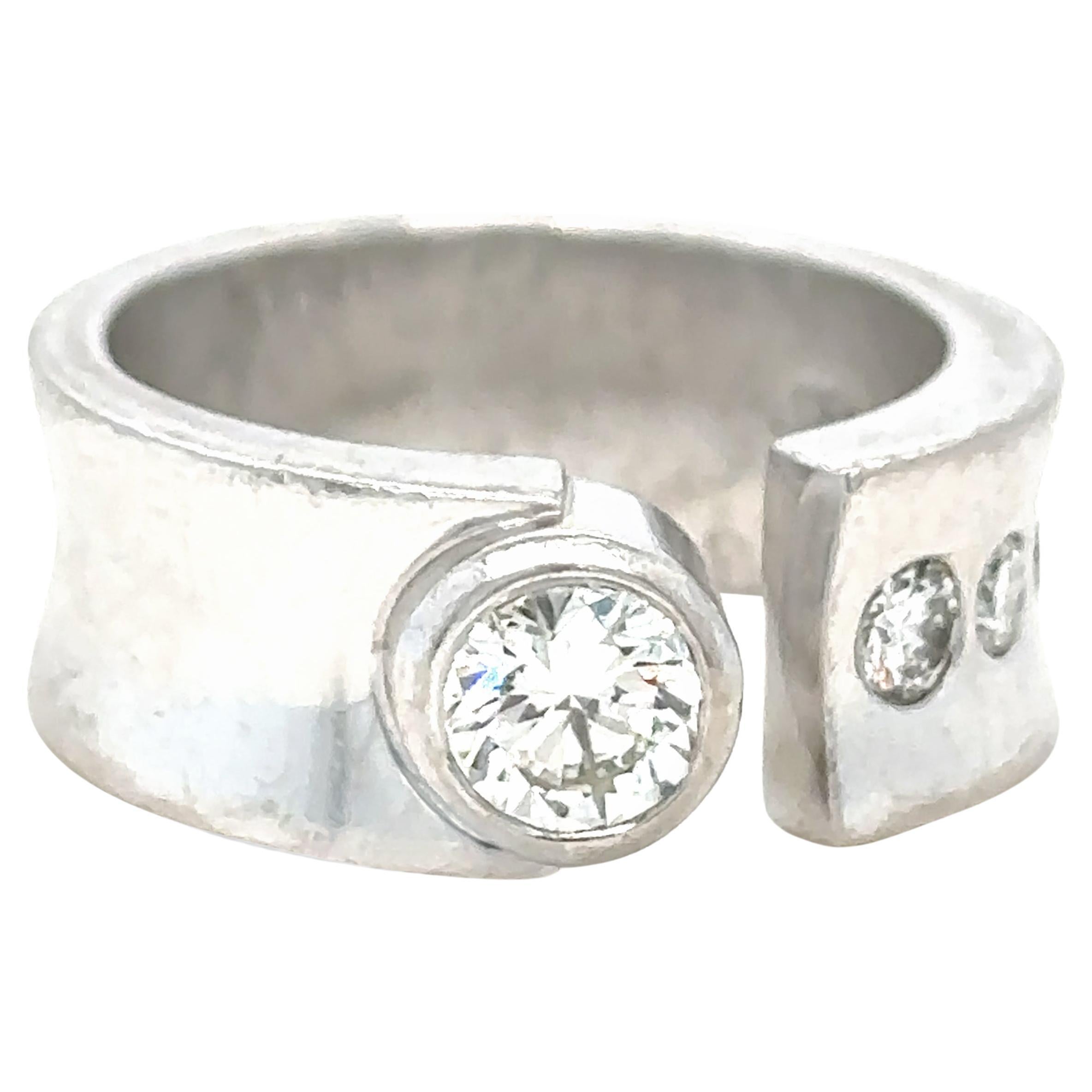 Bespoke Diamond Ring 0.30ct For Sale at 1stDibs