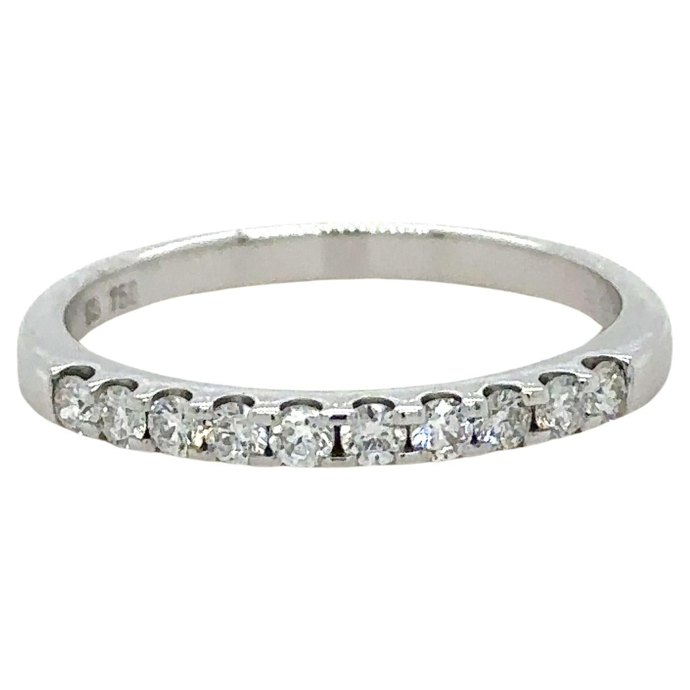 Bespoke Diamond Wedding Band 0.34ct For Sale at 1stDibs
