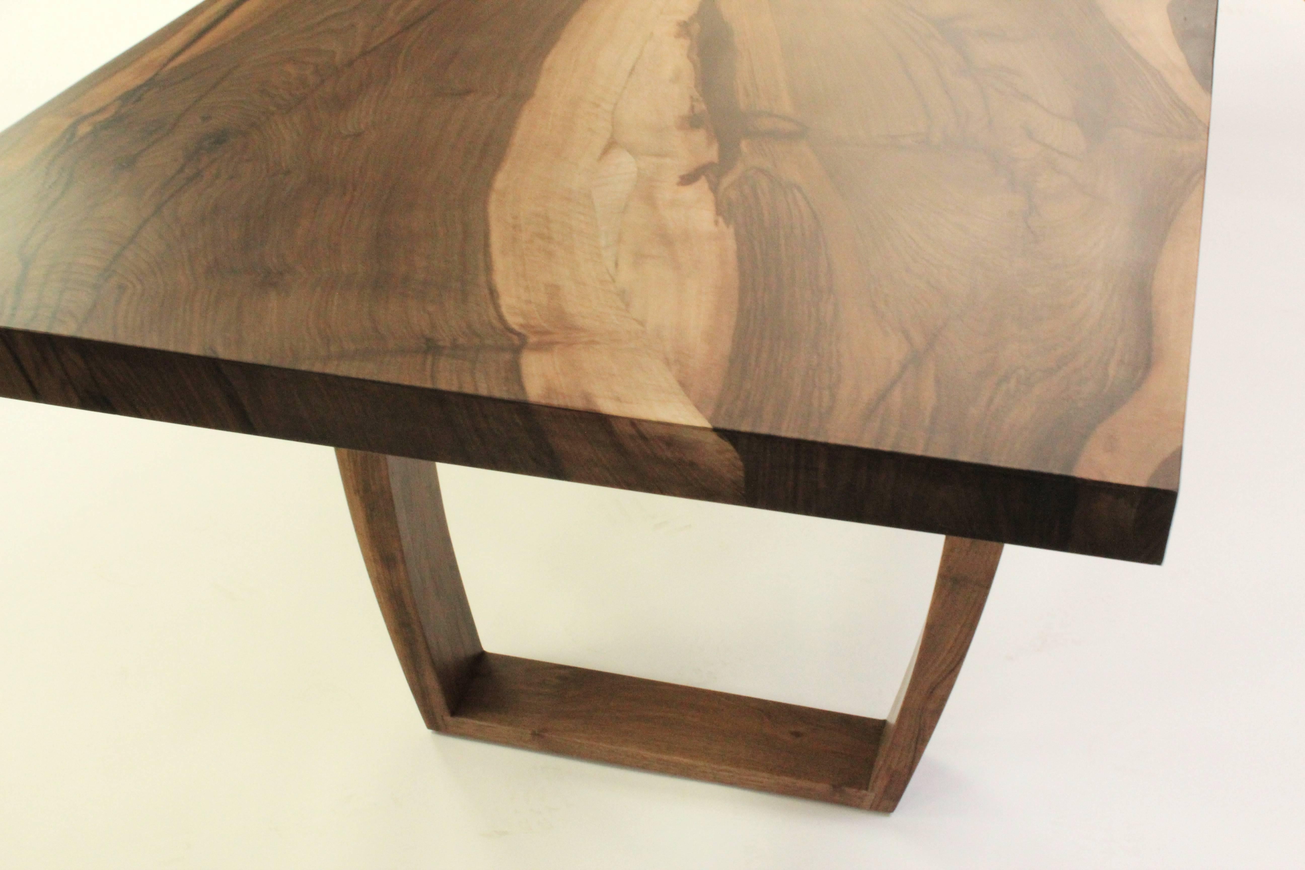 Bespoke English Walnut Table by Jonathan Field. For Sale at 1stDibs ...