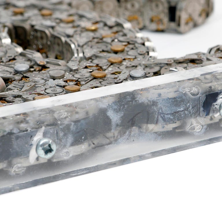 Bespoke Horological Interlocking CC Sculpture by Artist Dan Tanenbaum ...