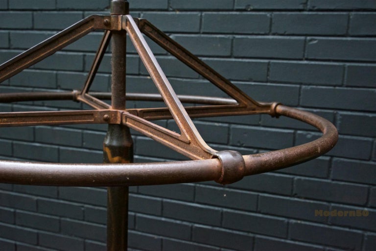 Bespoke Victorian Garment Store Display Clothing Carousel Rack Soho ...