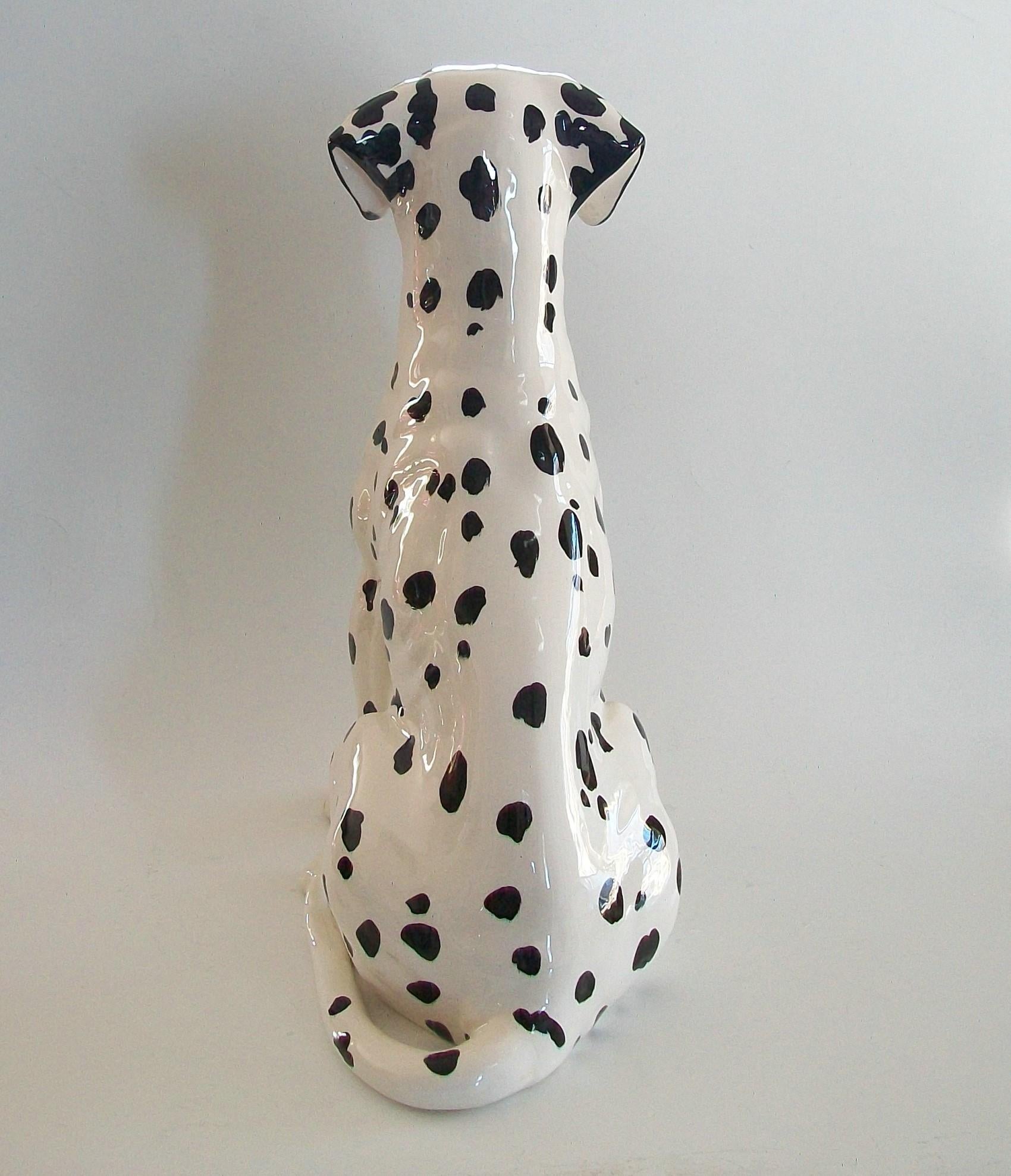 Beswick, Large "Fireside" Hand Painted Ceramic Dalmatian, U.K., circa ...