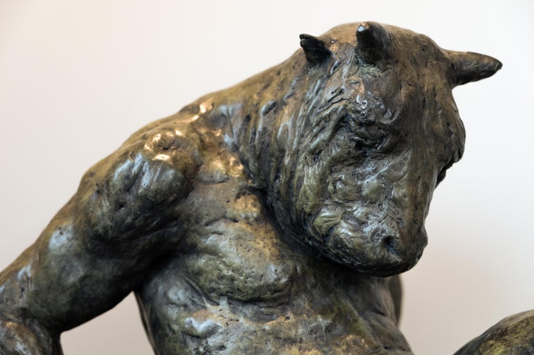Beth Carter - Fallen Minotaur For Sale at 1stDibs