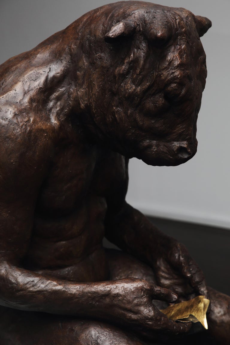 Beth Carter - Reading Minotaur (Giant) For Sale at 1stDibs