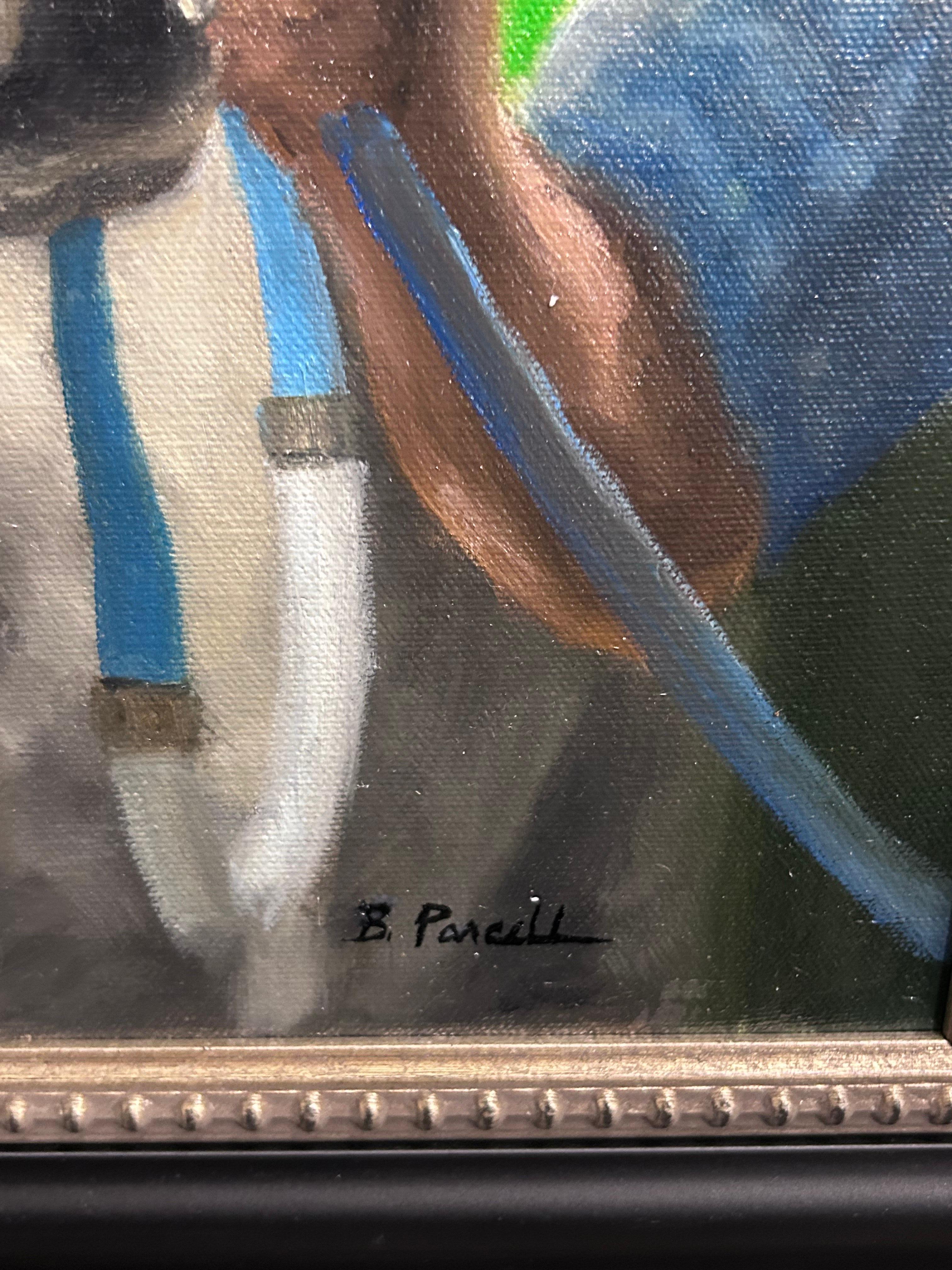 Beth Parcell - Beth Parcell, "Pre Race Composure", 18x14 Equine Horse ...
