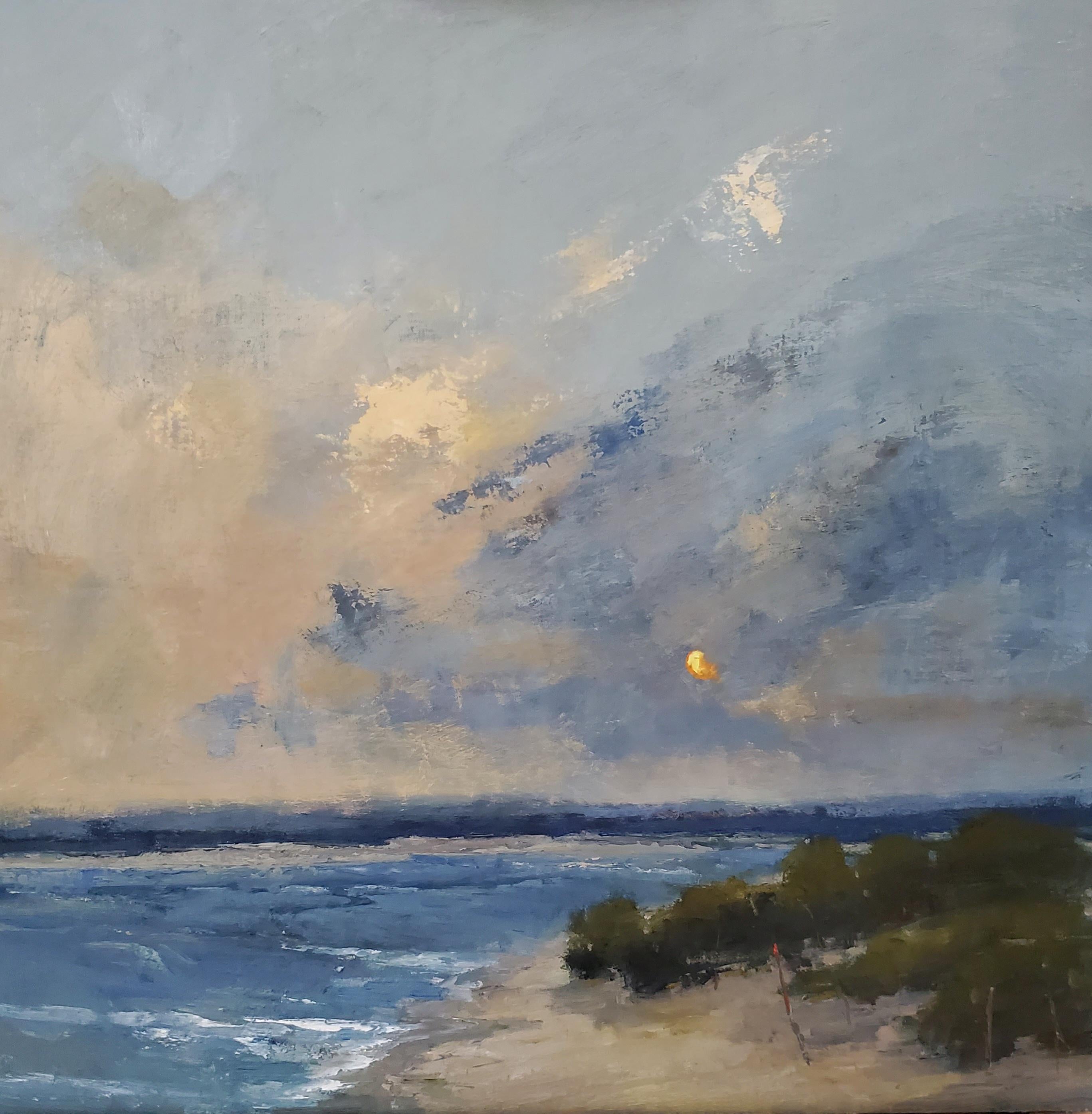 Bethanne Kinsella Cople - That Courting Hour by Bethanne Cople, Oil on ...