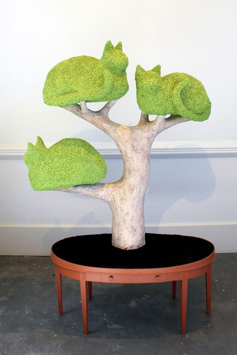 Tree Clay Sculpture