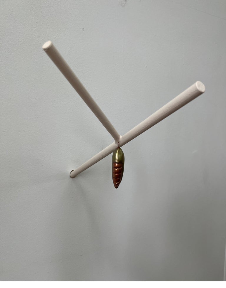 Bethany Krull - Chrysalis on a minimalist Branch (two) For Sale at 1stDibs