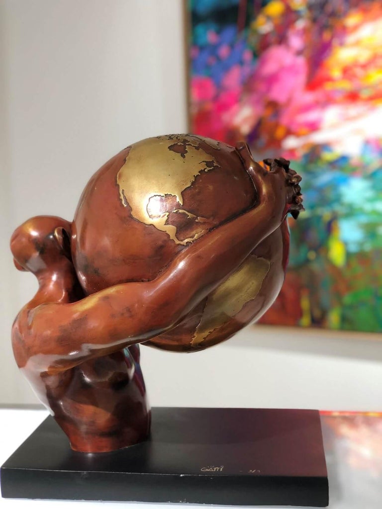 Beto Gatti - Human Rights - bronze sculpture, 2022 For Sale at 1stDibs
