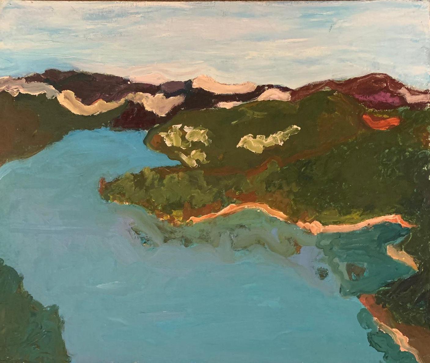 Oliver Foss - Expressionist Paris Street Scene Architectural Visionism ...