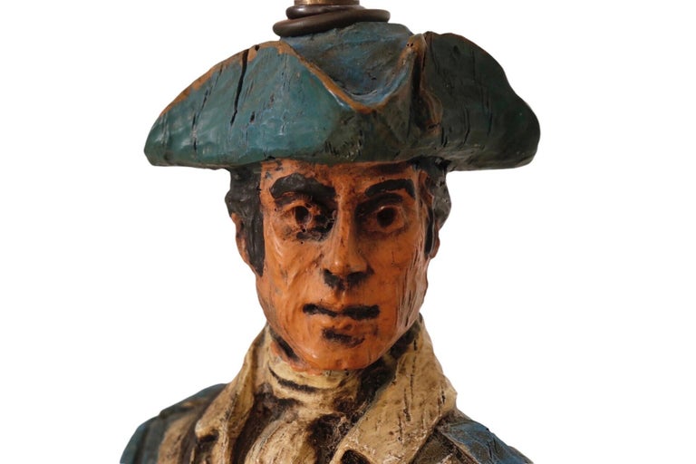 Betsy Ross and Minuteman Table Lamps, Set of 2 For Sale at 1stDibs