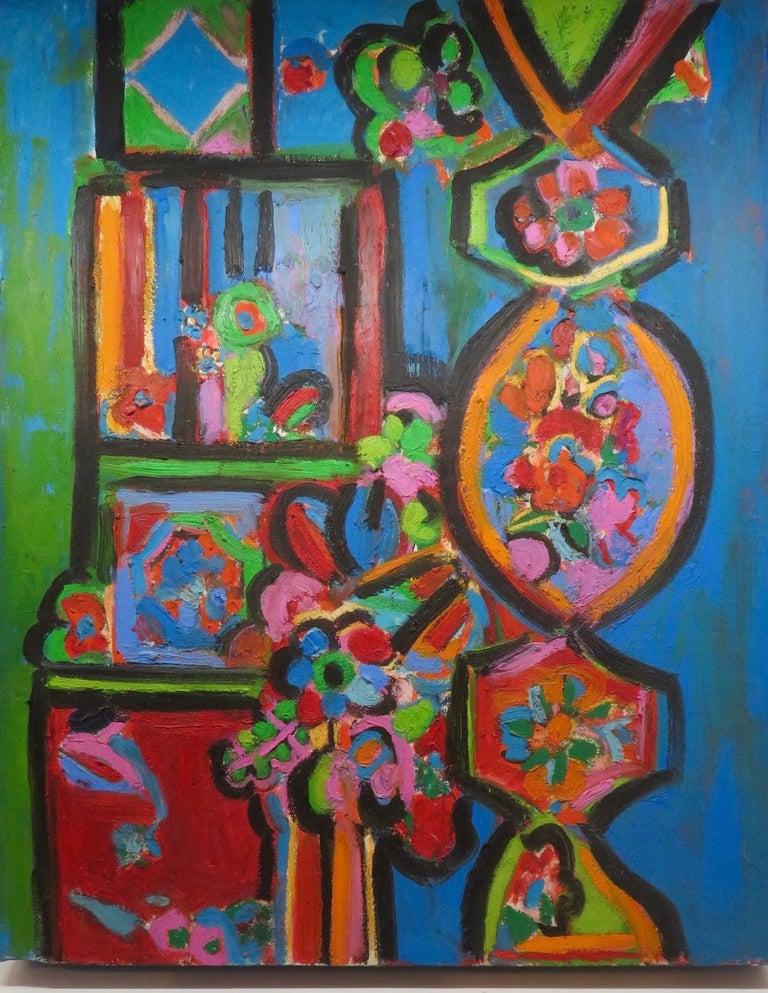 Bette Spektorov - BETTE SPEKTOROV (1959) unusual large Abstract ...