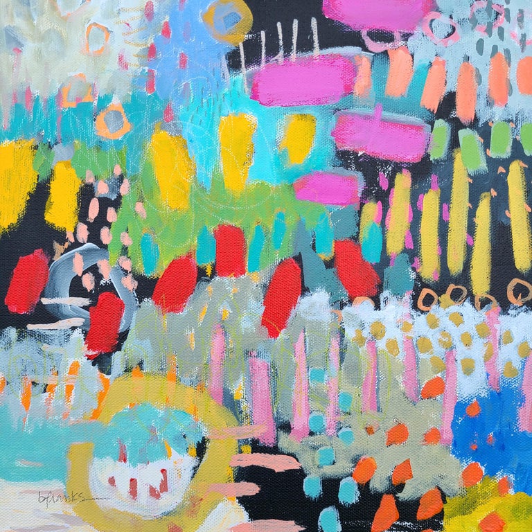 Betty Franks - "Brave and Bright"- Refreshing, Raw, Abstract Acrylic ...