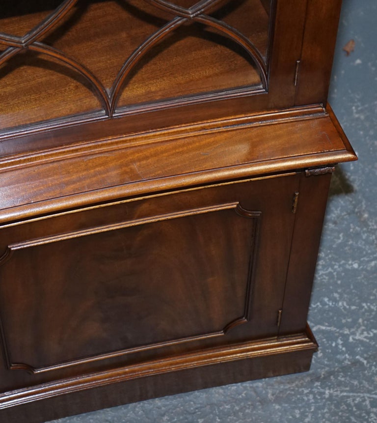 Bevan Funnell Curved Astral Glazed Bookcase Display Cabinet For Sale at ...