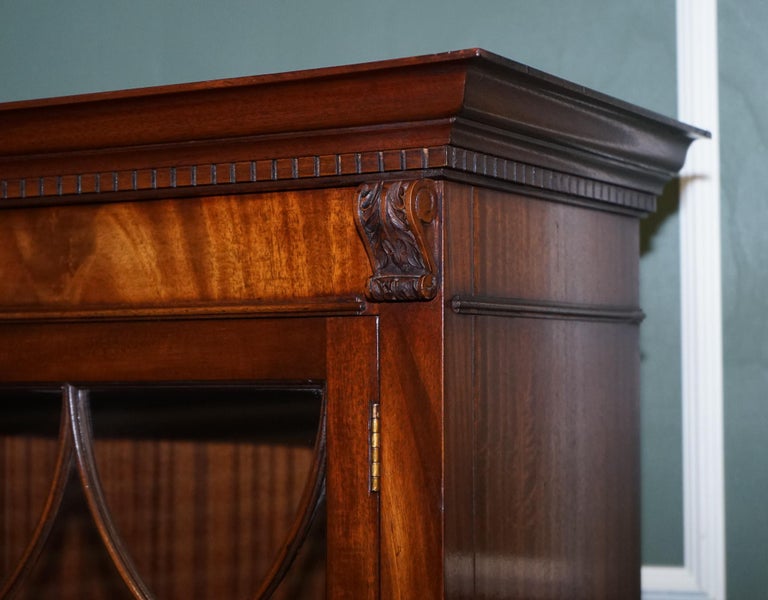 Bevan Funnell Curved Astral Glazed Bookcase Display Cabinet For Sale at ...