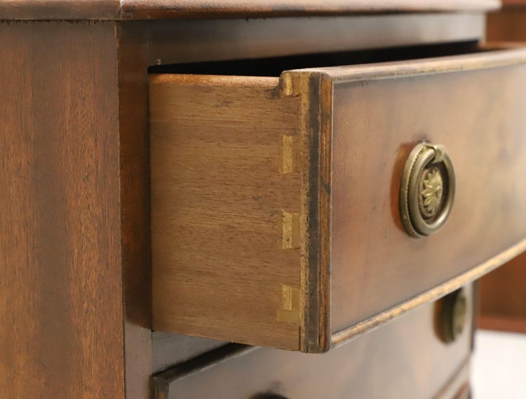 BEVAN FUNNELL Reprodux Mahogany Georgian End Side Tables - Pair For ...