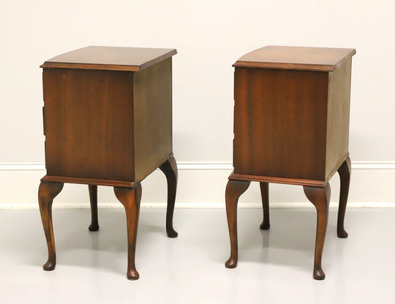 BEVAN FUNNELL Reprodux Mahogany Georgian End Side Tables - Pair For ...